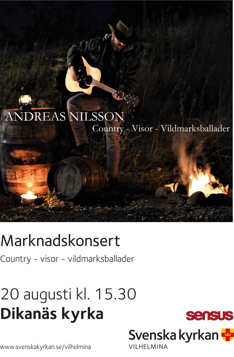 Marknadskonsert i Dikanäs kyrka - Vilhelmina församling